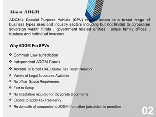 BUSINESS SETUP IN ADGM | PPT
