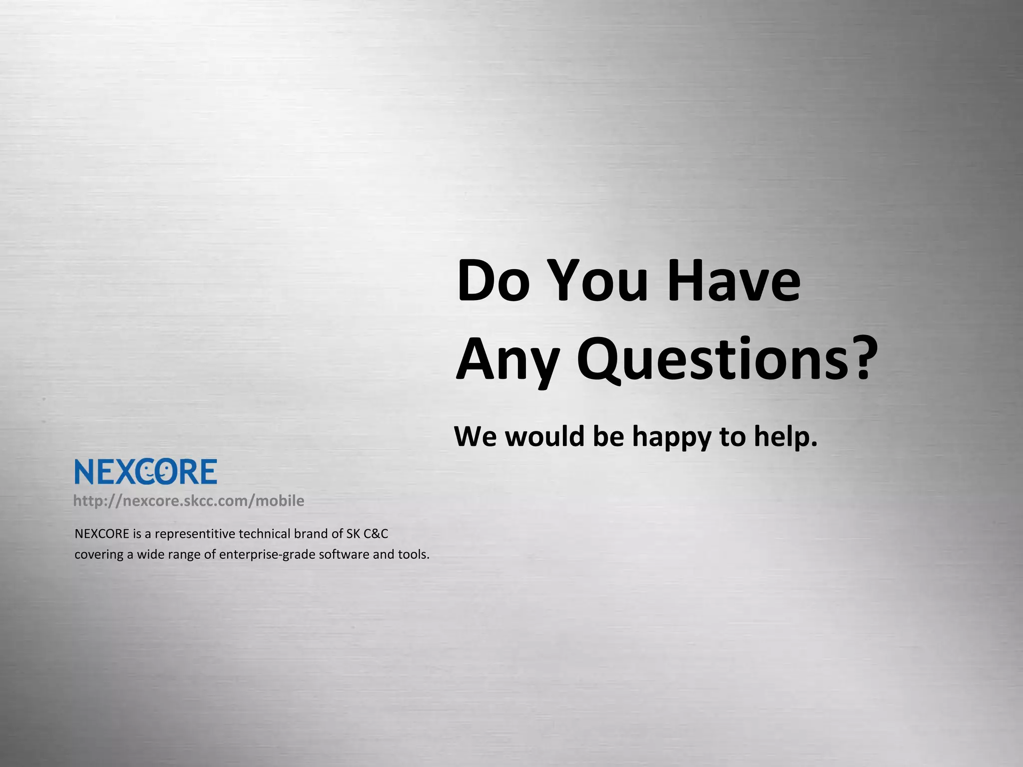 Nexcore mobile platform 4.0 | PPT | Operating Systems | Computer ...