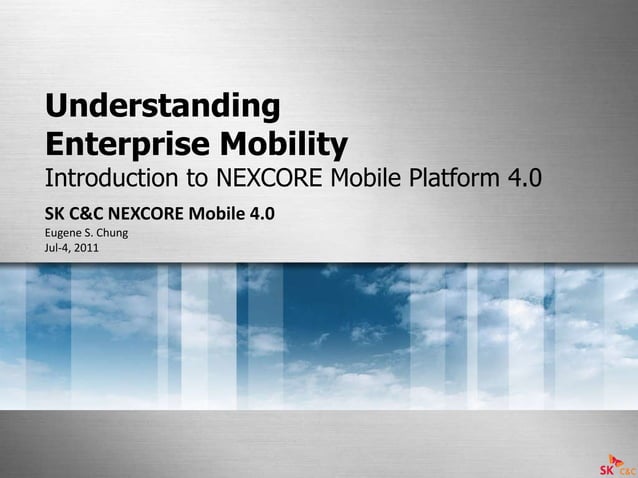 Nexcore mobile platform 4.0 | PPT | Operating Systems | Computer ...