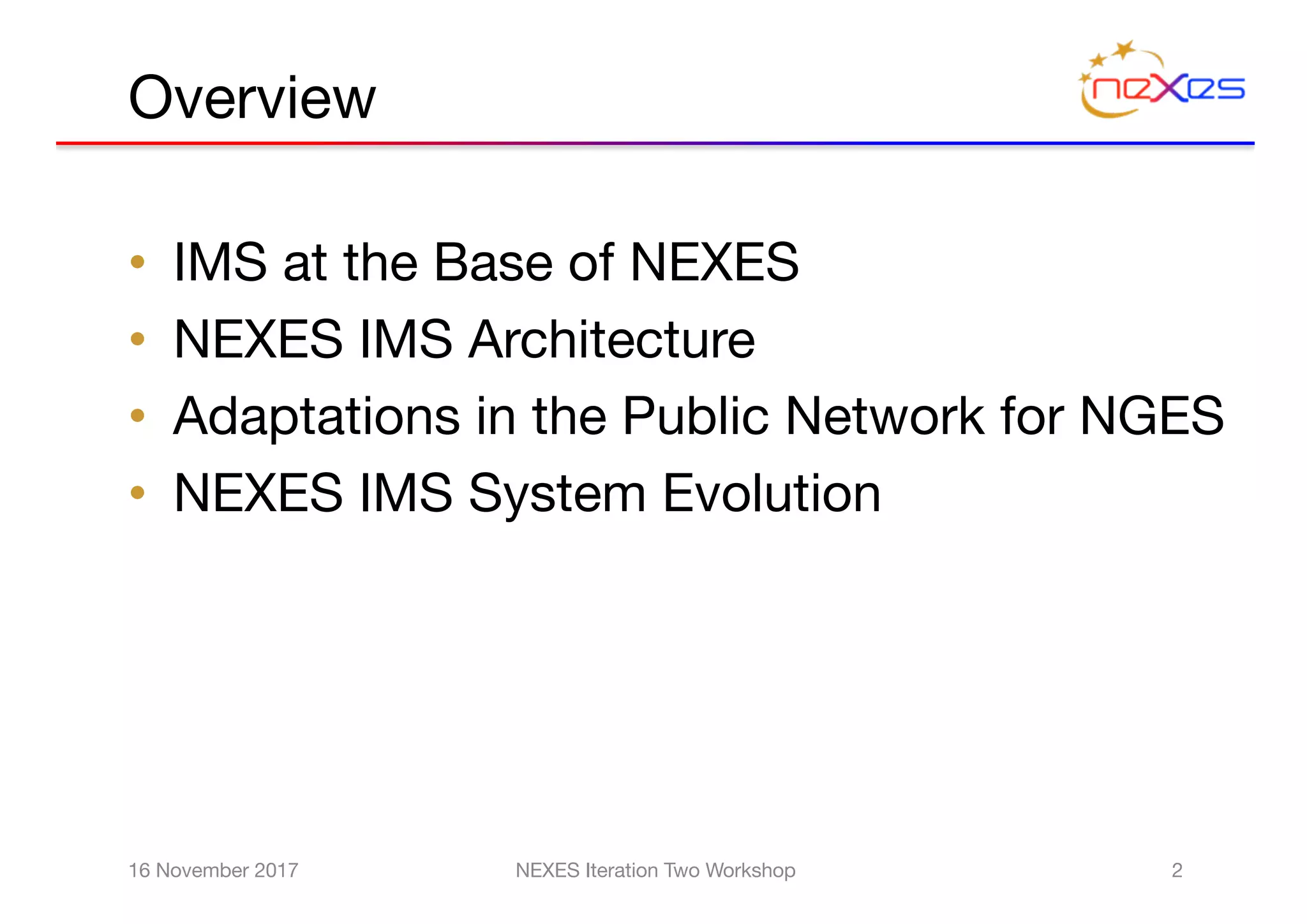 The Value of IMS for NGES | PDF | Internet | Computing