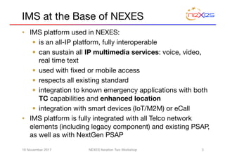 The Value of IMS for NGES | PDF | Internet | Computing