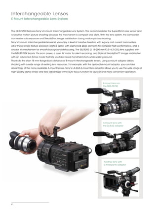 Sony NEX-FS700E | PDF