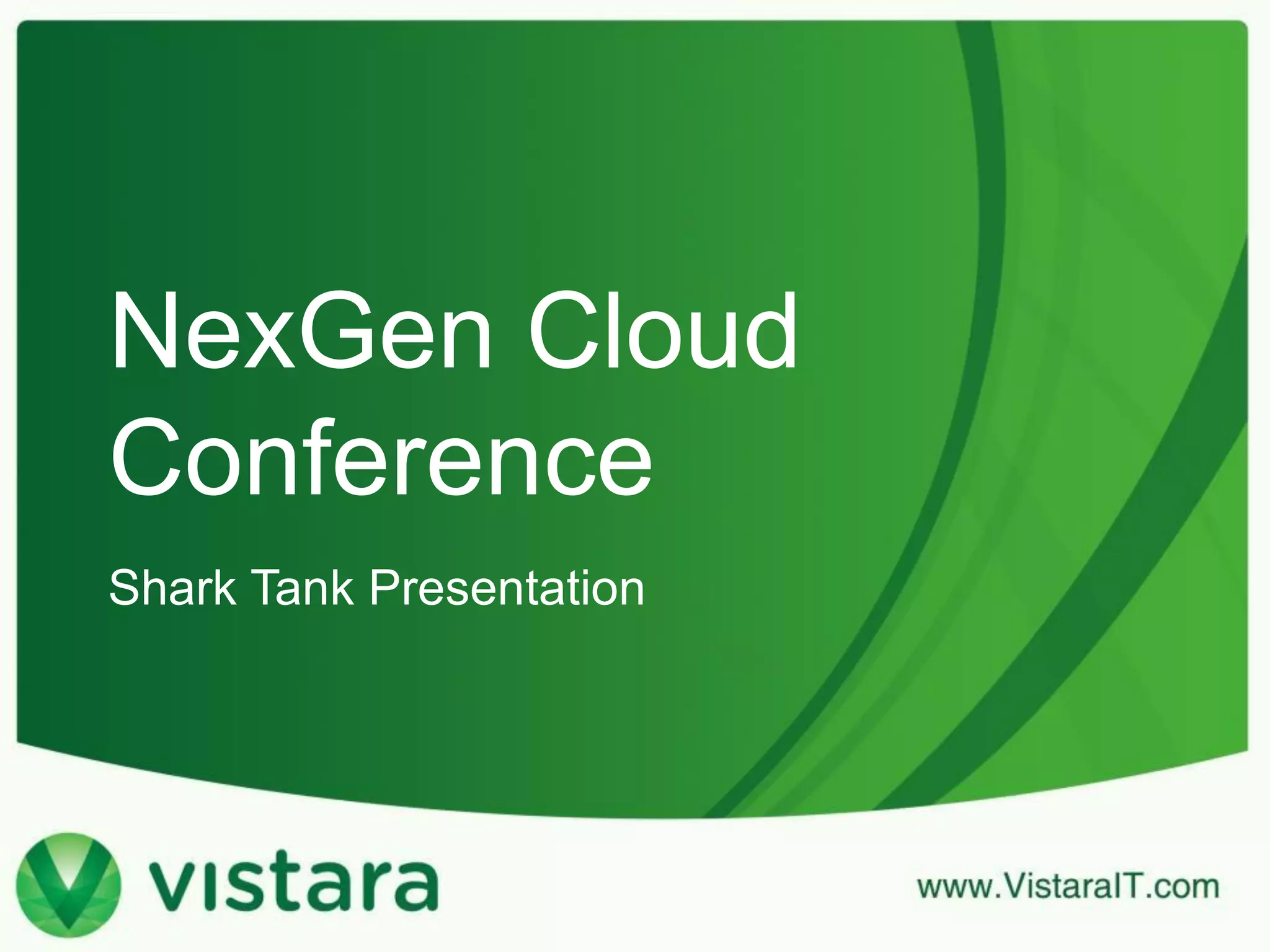 NexGen Cloud - Shark Tanks Presentation | PDF