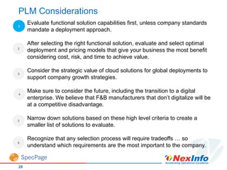 NexInfo Presents: SpecPage Webinar – Revolutionizing Product Lifecycle ...