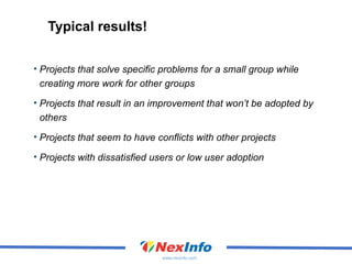 High-Value Impacts: NexInfo Presentation on Transformative Business | PPTX