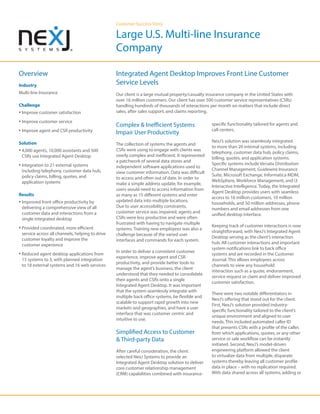 NexJ Insurance Solutions | PDF