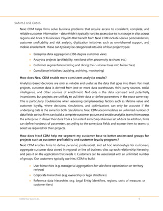 NexJ CDM Overview: Better Understand Customers with NexJ Customer Data ...