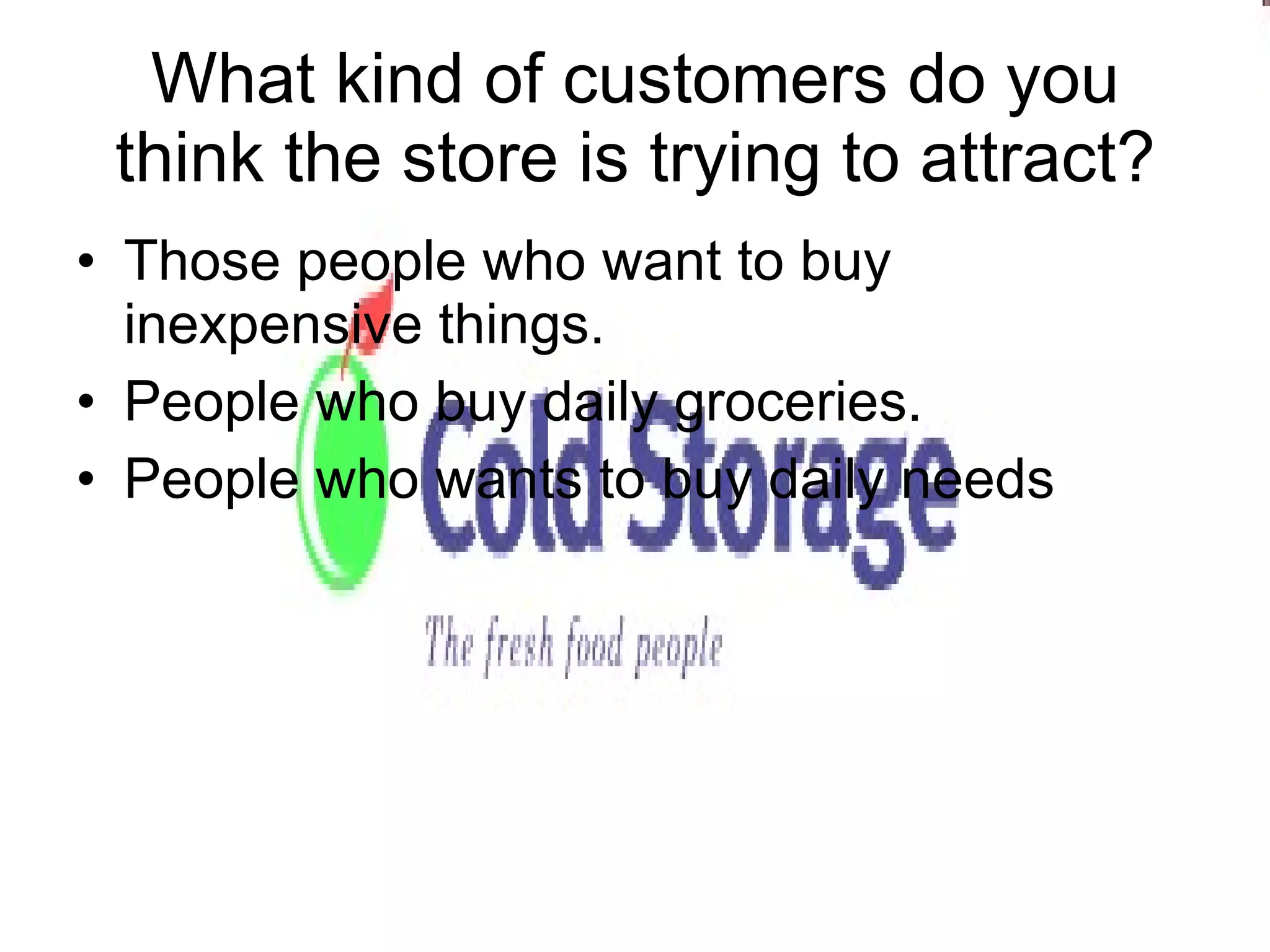 Nex mall ( cold storage) ebs | PPT