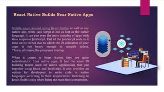 Why React Native is the Future? | PPT