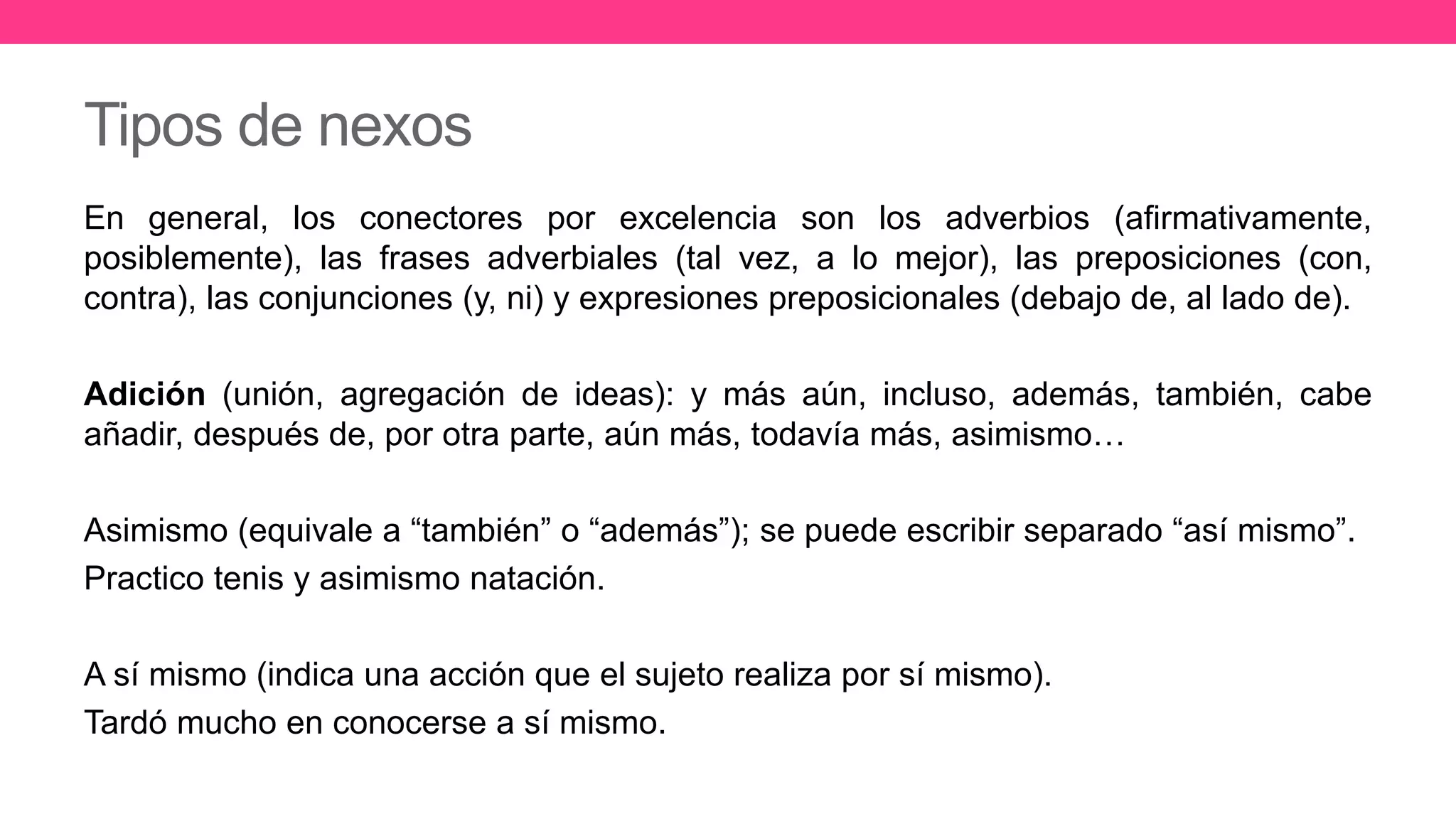 Nexos copia | PPT