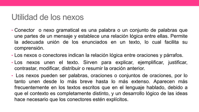 Nexos copia | PPT
