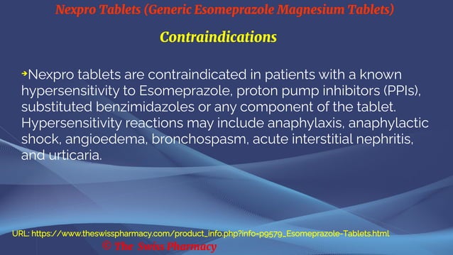 Nexpro Tablets (Generic Esomeprazole Magnesium Tablets) | PPT