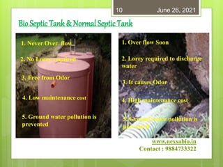 Nexsa Bio Septic Tank | PPTX