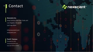 Nexscient - PitchDeck | PDF