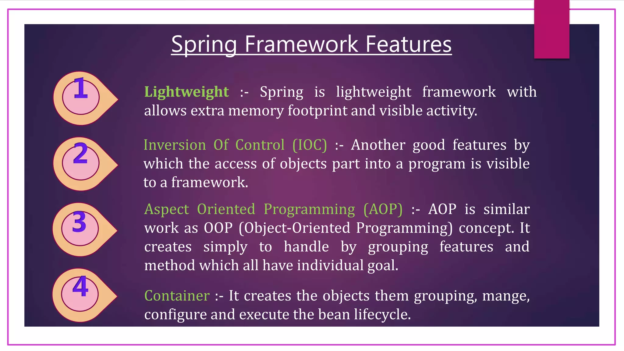 How Spring Framework Really Works? | PPTX | Databases | Computer Software and Applications