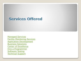 Nexsus Techno Solutions Pvt Ltd | PPT