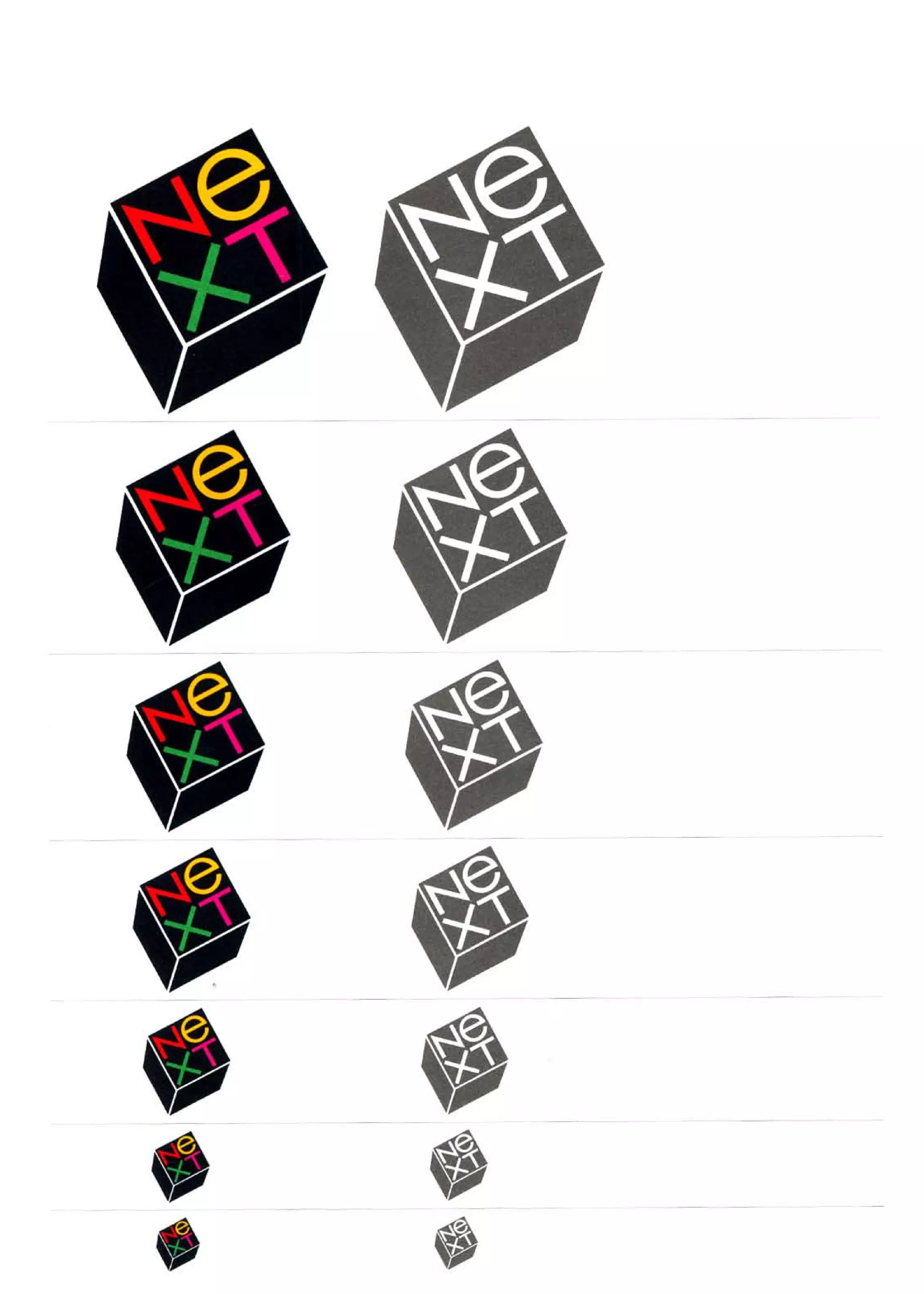 Paul Rand brand identity of NeXT. | PDF
