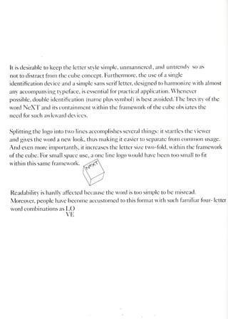 Paul Rand brand identity of NeXT. | PDF