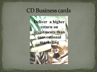 Next Generation CD-R Business Cards | PPT
