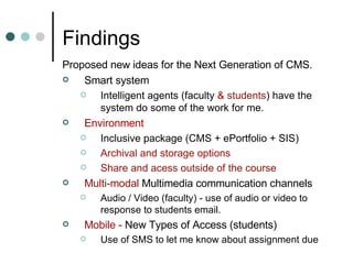 Next Generation CMS Research | PPT