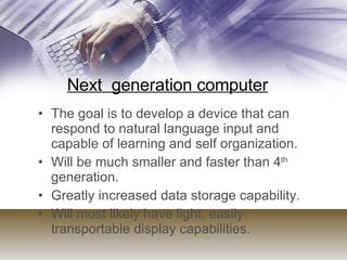 Next Generation Computer | PPT