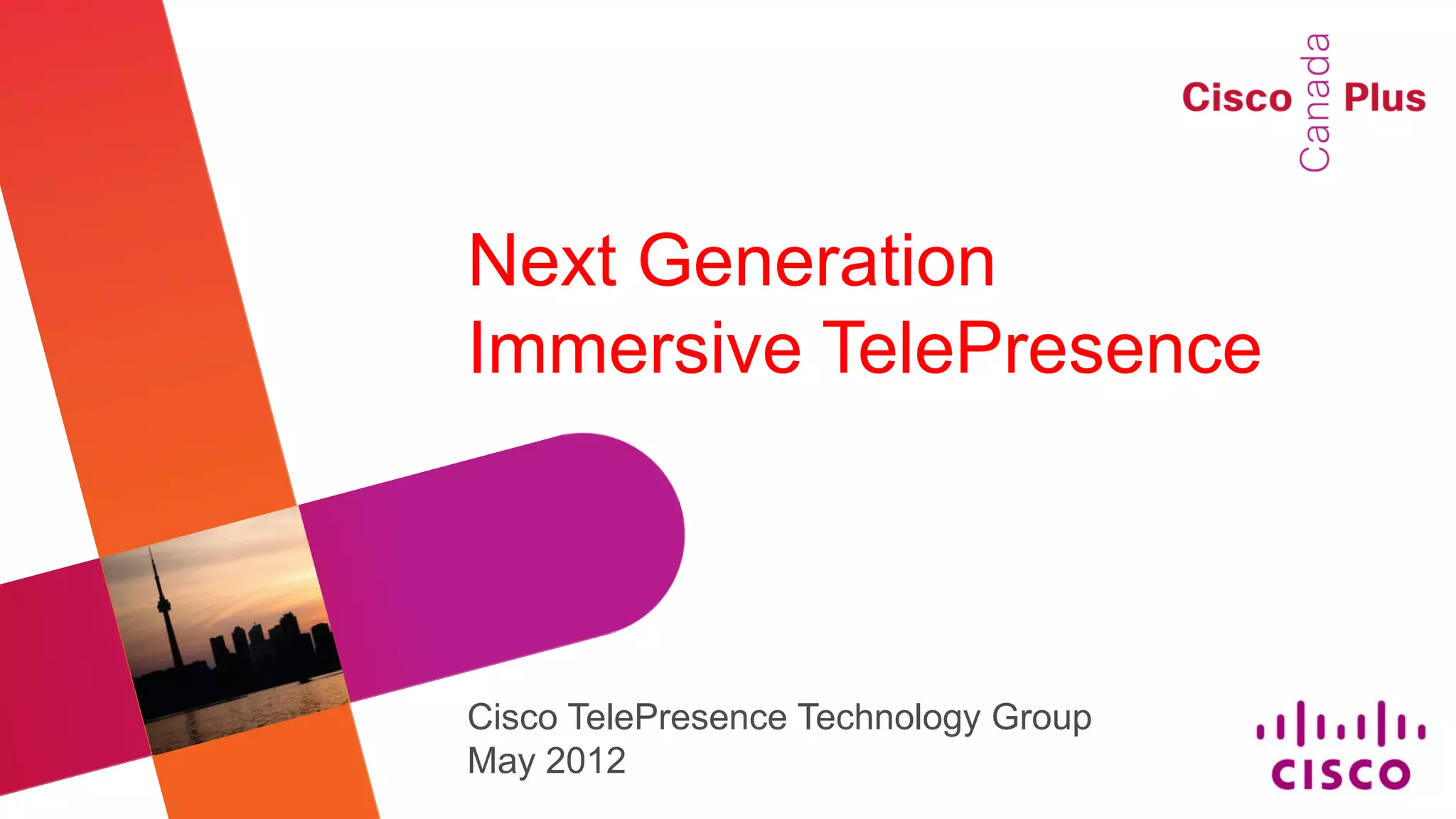 Next Generation Immersive TelePresence | PDF