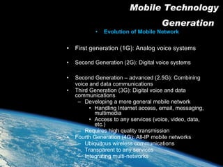 Next generation-mobile-technology | PPS