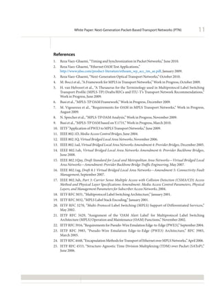 Next generation-ptn-white-paper | PDF