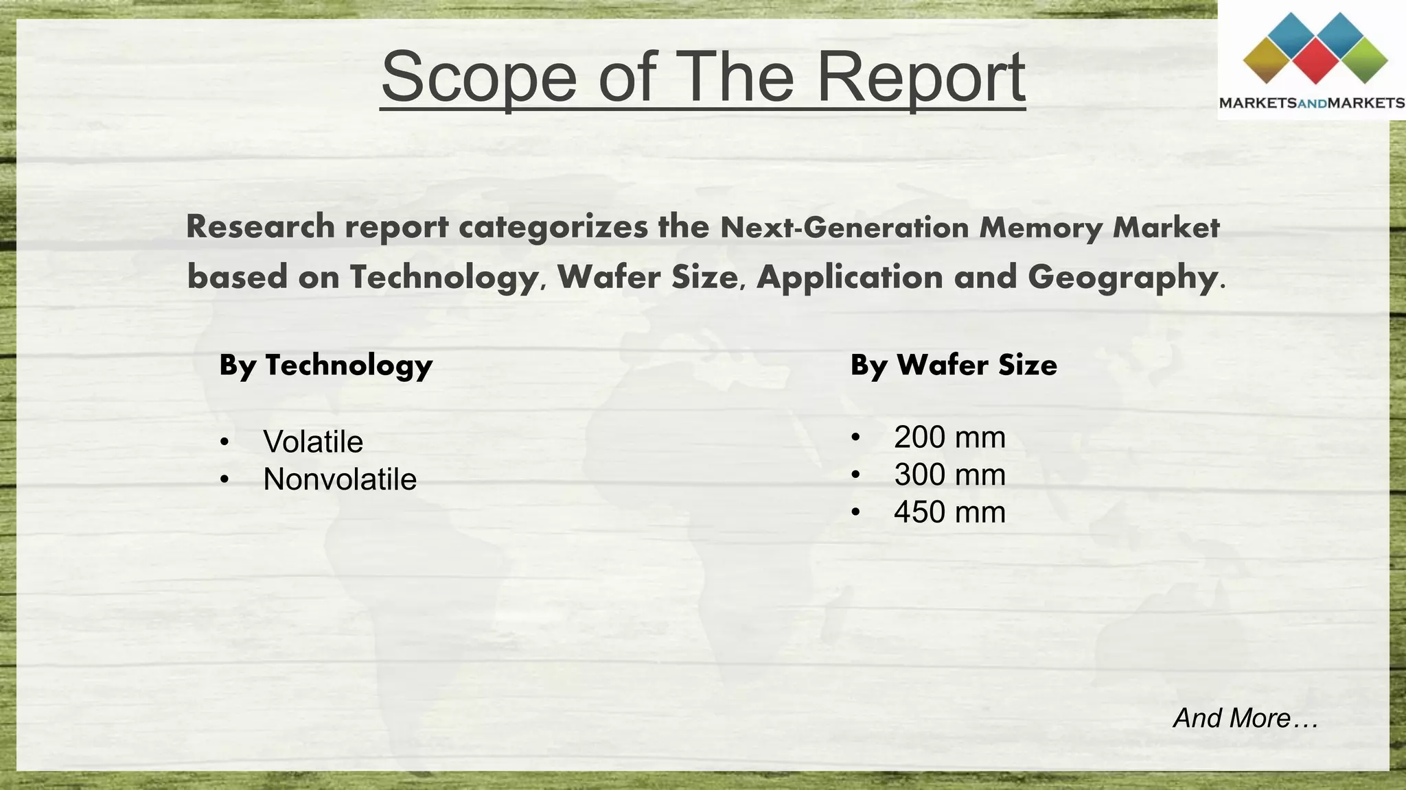 Next generation memory market | PDF