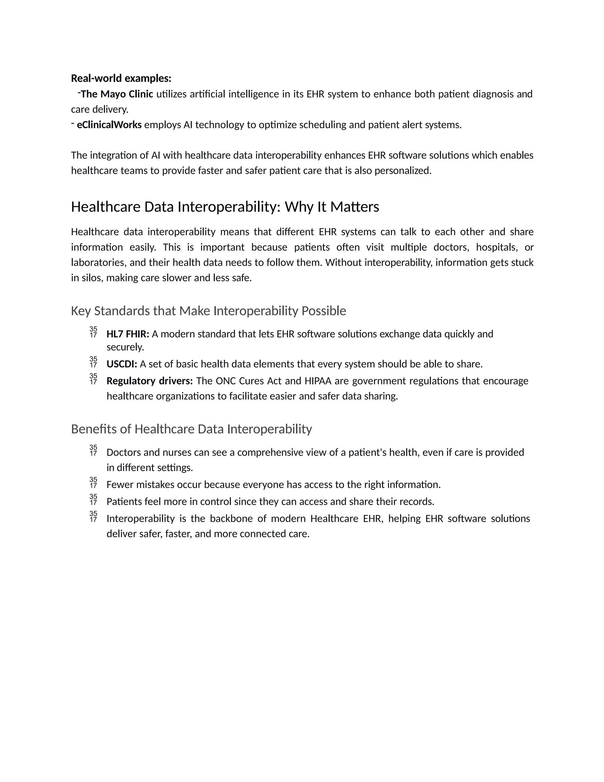 Next-Gen Healthcare EHR Solutions - The Role of AI and Data ...