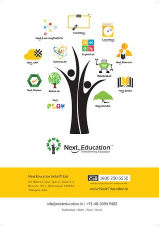 NextBooks Integrated Curriculum Solution Brochure | PDF