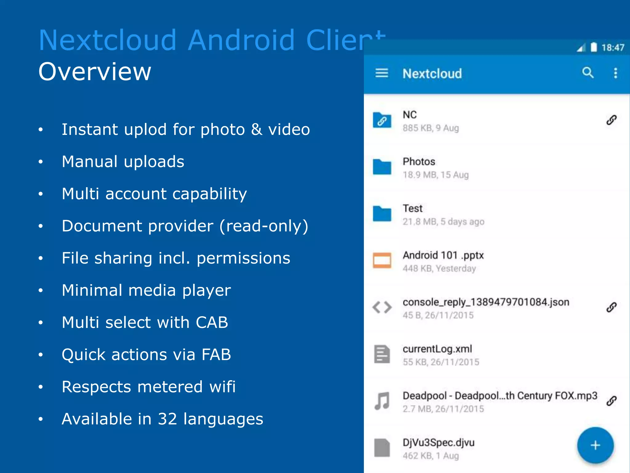 Nextcloud Android App Development Process Insights | PPT