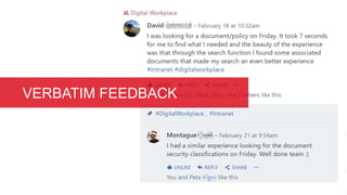 Training staff on the digital workplace | PPT