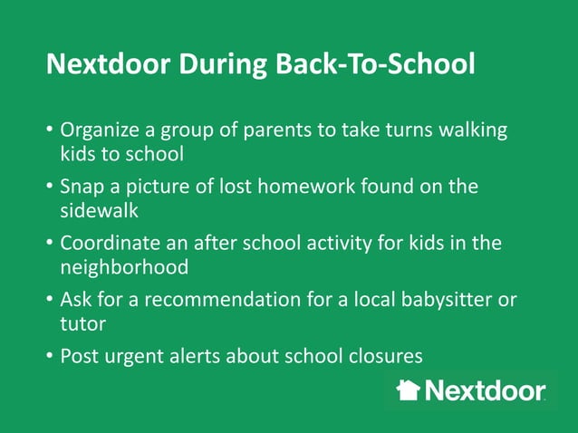 Neighbors Nextdoor.com