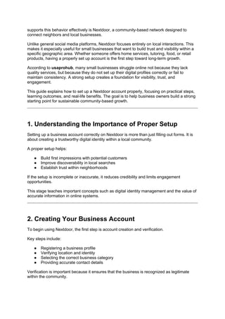 Nextdoor Setup Guide_ Start Your Account the Right Way for Local ...