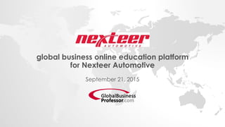 Nexteer presentation | PPTX