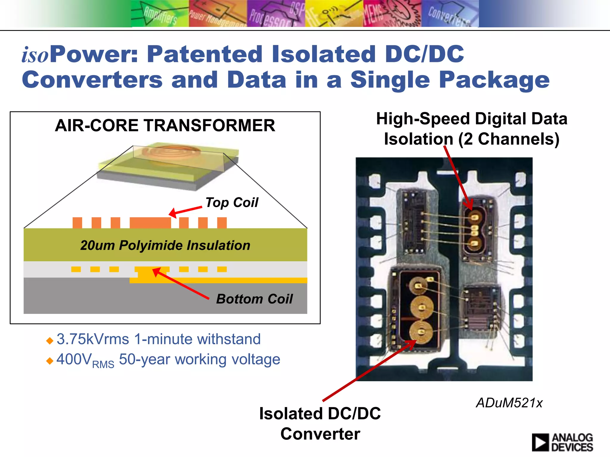 isoPower®: Isolated DC to DC Converter | PPTX
