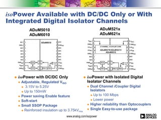 isoPower®: Isolated DC to DC Converter | PPTX