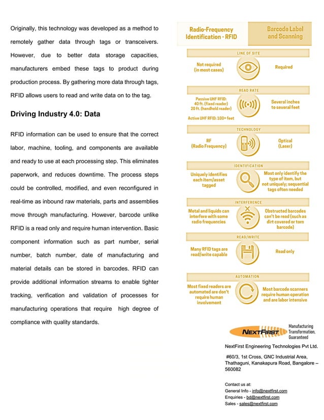 Traceability in Manufacturing | PDF