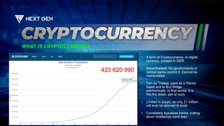 Next Gen Wallet, Coin & Exchange: Business Plan: | PDF