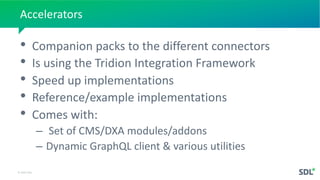 SDL Tridion Next Generation GraphQL Integration Accelerators | PPT