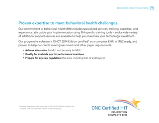 Solutions for Behavioral Health | PDF