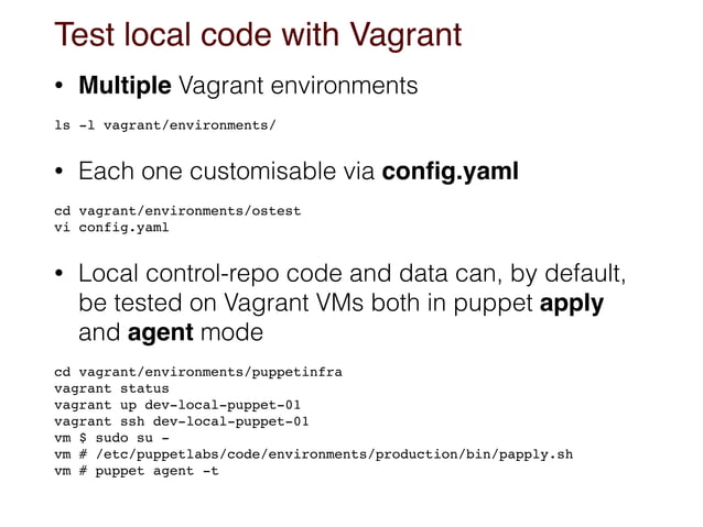 Puppet control-repo to the next level | PPT
