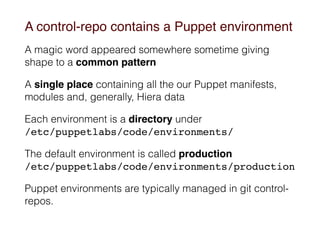 Puppet control-repo to the next level | PPT