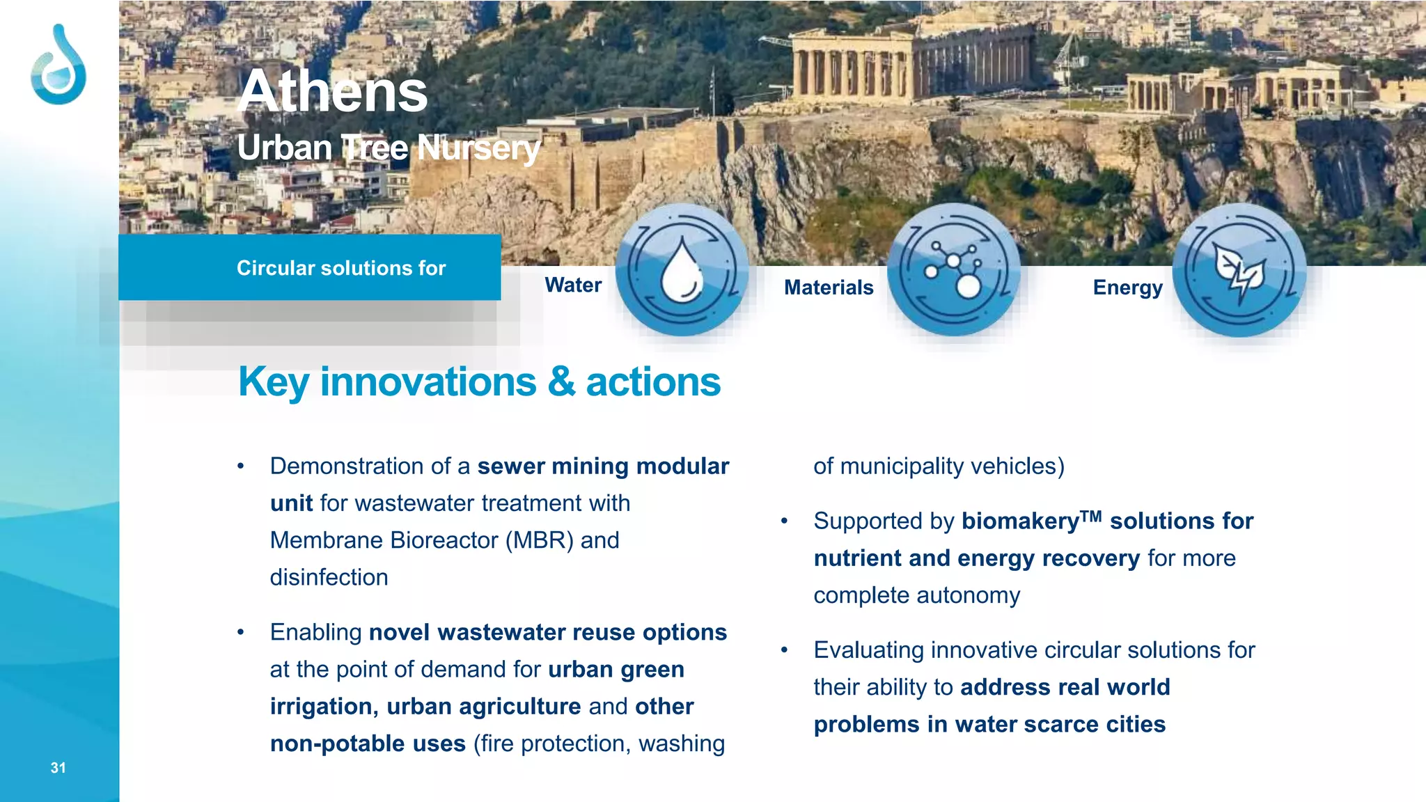 Circular Economy Solutions in the Water Sector | PPT