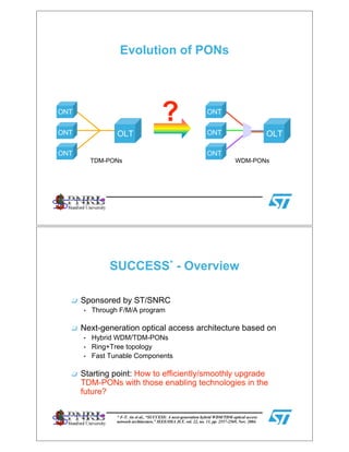 Next-Generation Optical Access Architecture | PDF | Computer Networking | Computing