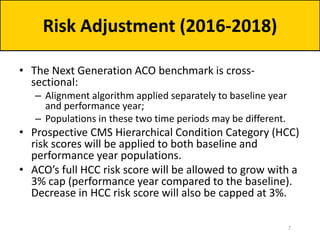 Open Door Forum: Next Generation ACO Model - Financial Methodology and ...