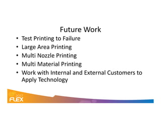 Next generation aerosol-based printing for production-level printed ...