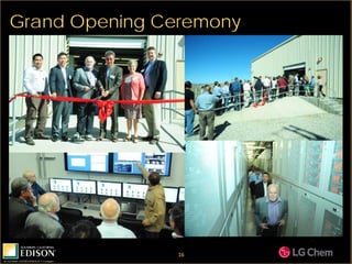 Energy Storage: New Capabilities for the Electric Grid – The Tehachapi ...