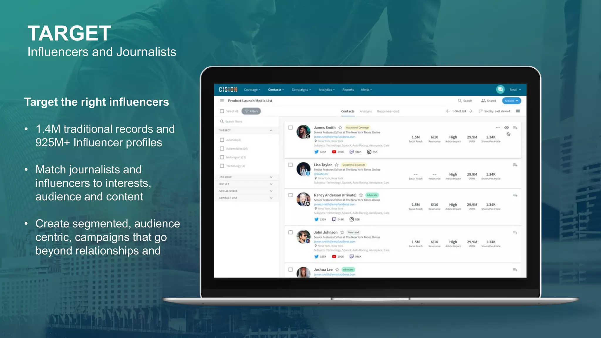 The Next Generation Cision Communications Cloud | PPT